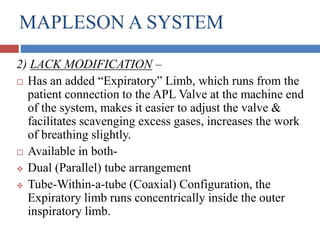 Mapleson system | PPT
