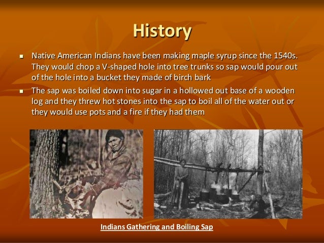 SMA Maple Syrup Industry