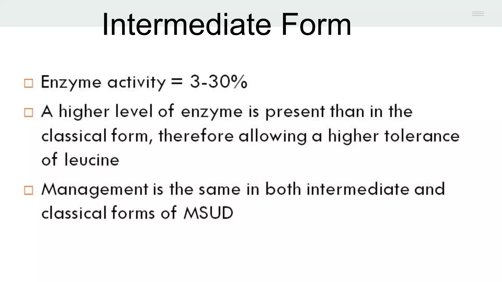 Maple syrup urine disease (msud) | PPTX