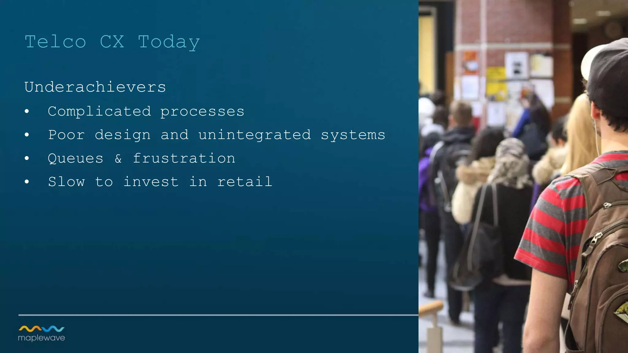 Maplewave: Transforming Telco Retail | PPTX | Logistics | Business