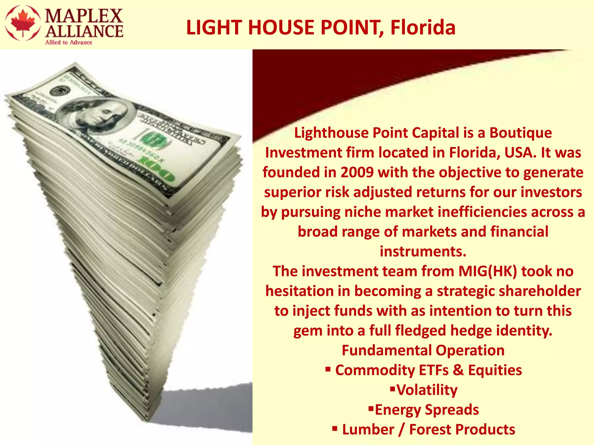 Maplex alliance | PPT