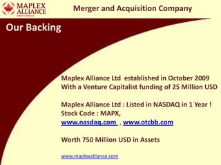 Maplex alliance (1) | PPT