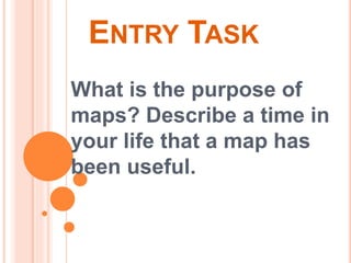 Map making | PPTX | Geography | Science