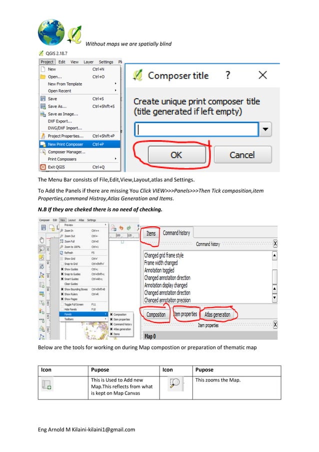 Map making using qgis | PDF | Maps & Navigation