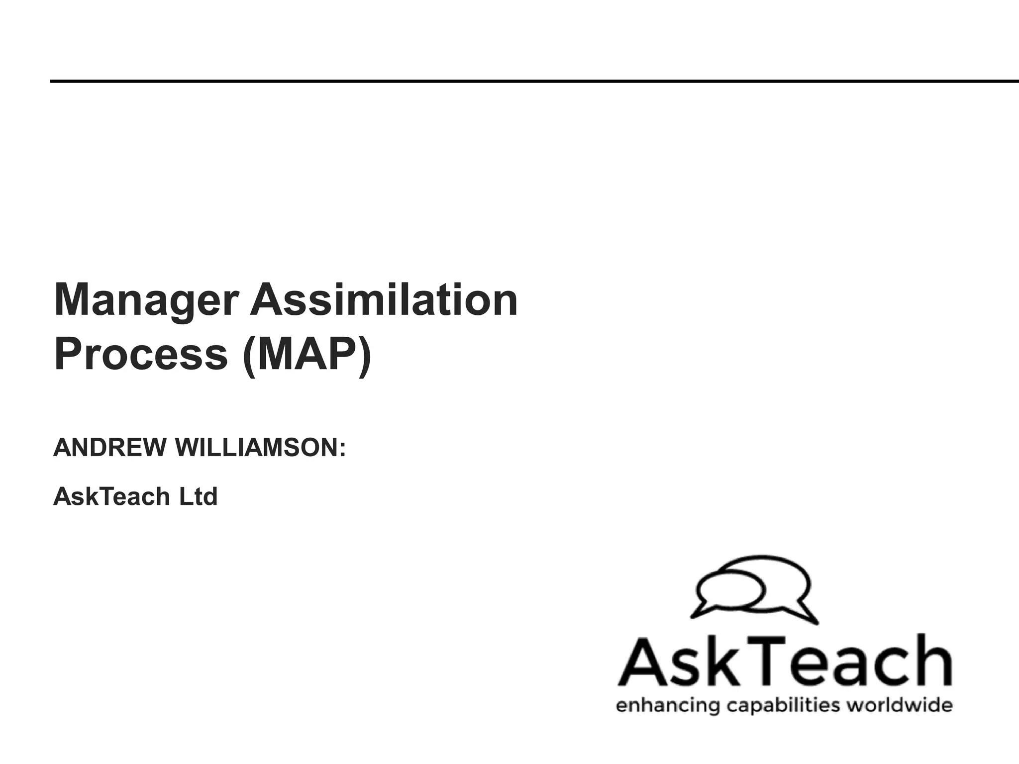 Manager Assimilation Process (Process) | PPTX