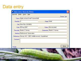 MapMate wildlife recording database | PPT