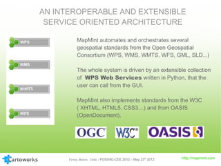 MapMint FOSS4G-CEE 2012 Presentation | PDF