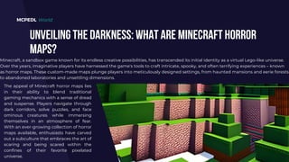Map Mod Minecraft | PDF