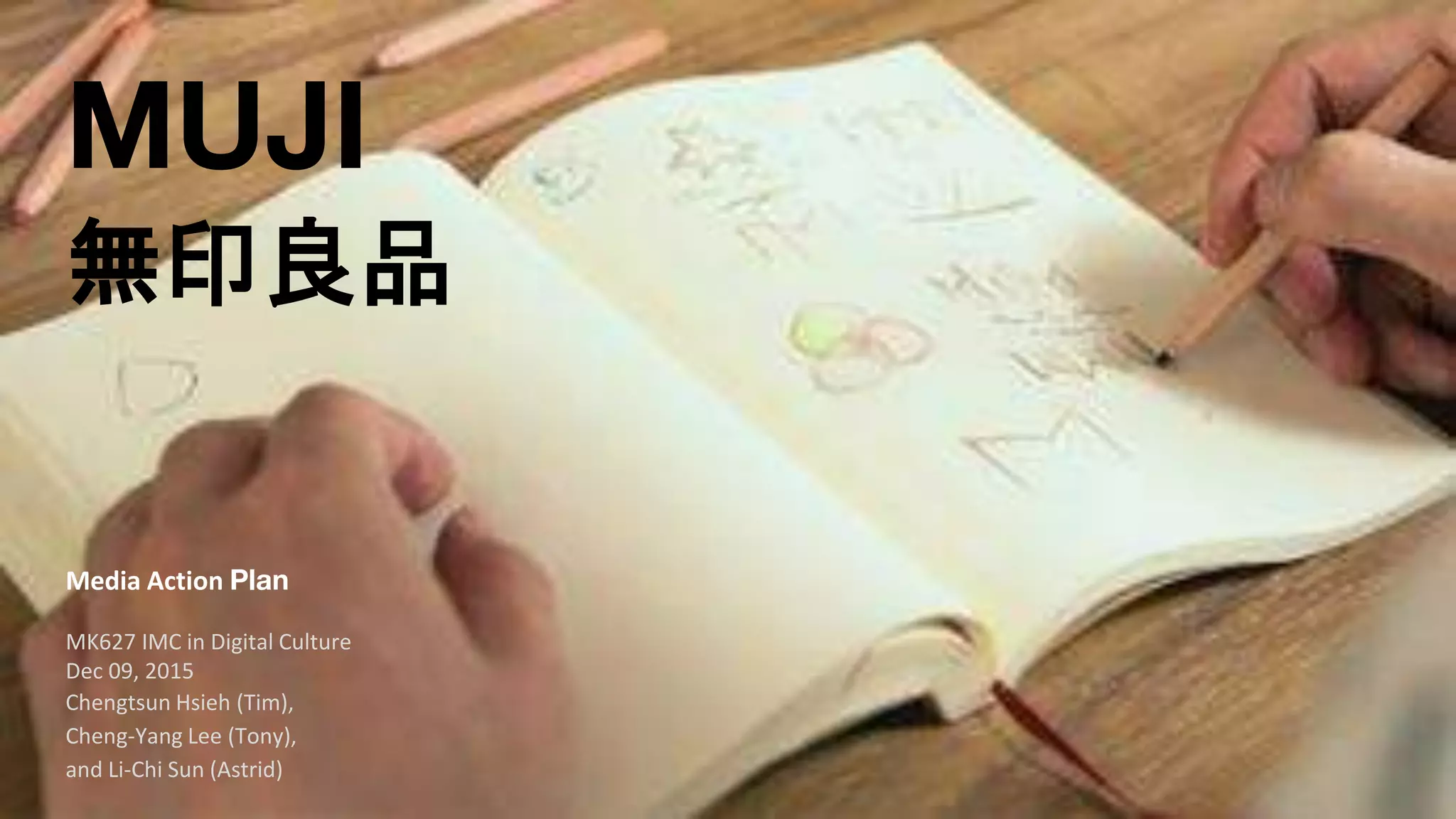 Media Plan - MUJI | PPTX