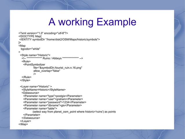 Rendering OpenStreetMap Data using Mapnik | PPT