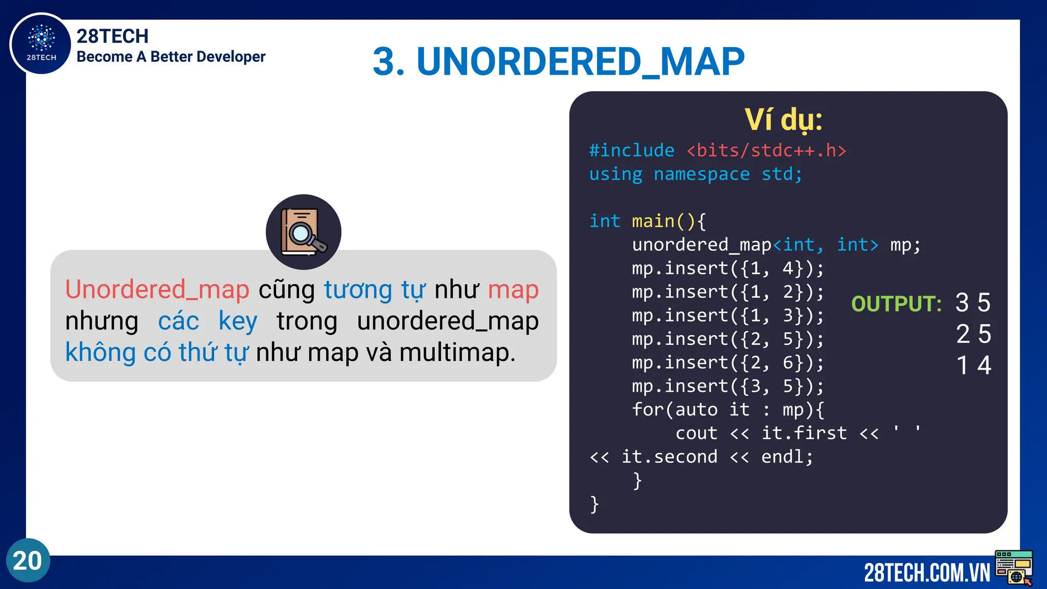 map, multimap, unordered-map lý thuyết trong c++ | PDF