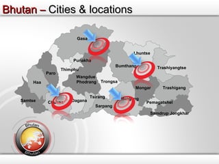 Map of bhutan | PPT