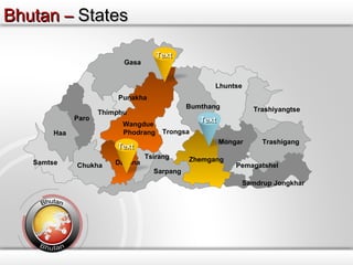 Map of bhutan | PPT