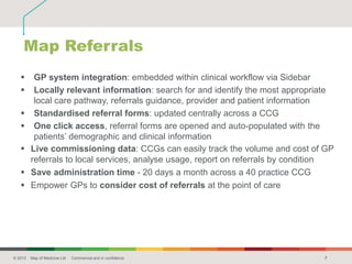 Map of Medicine: EHI Live 2013 | PPT