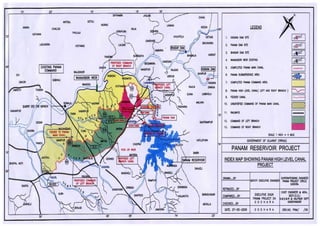 Map of Panam High Level Canal | PDF