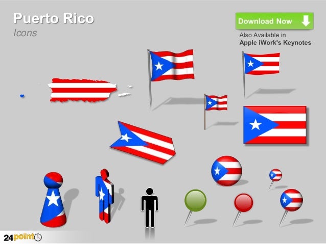PowerPoint Map of Puerto Rico