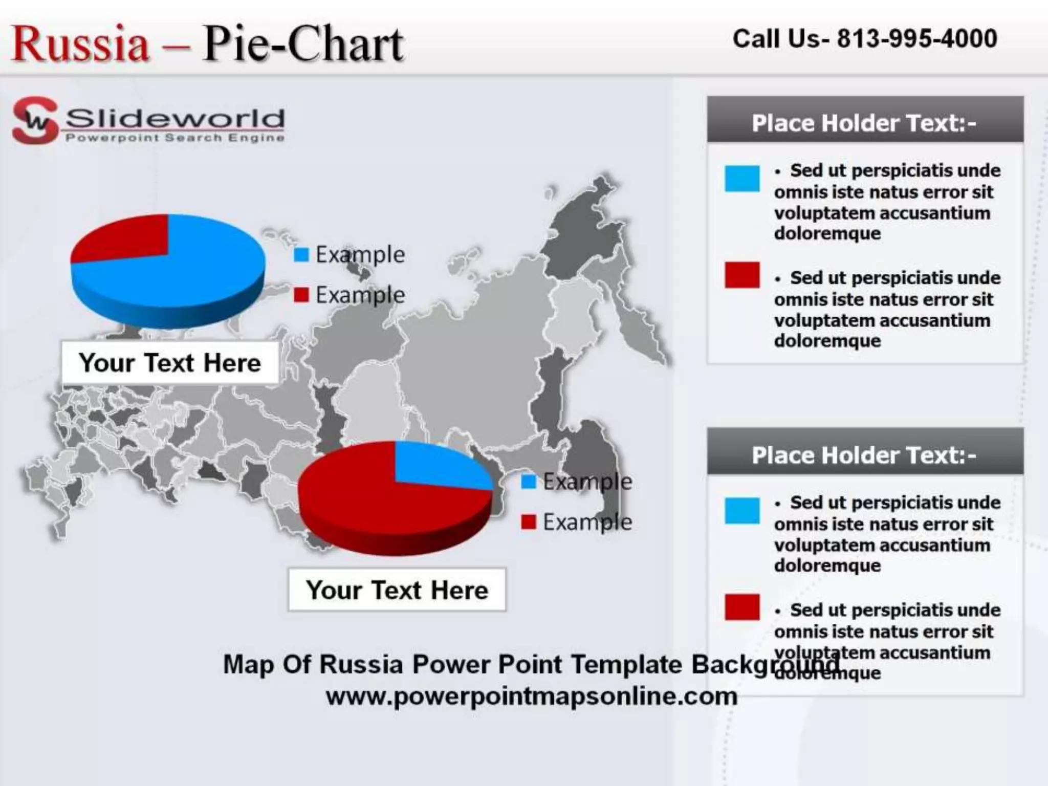 Map Of Russia Powerpoint Template Background | PPT