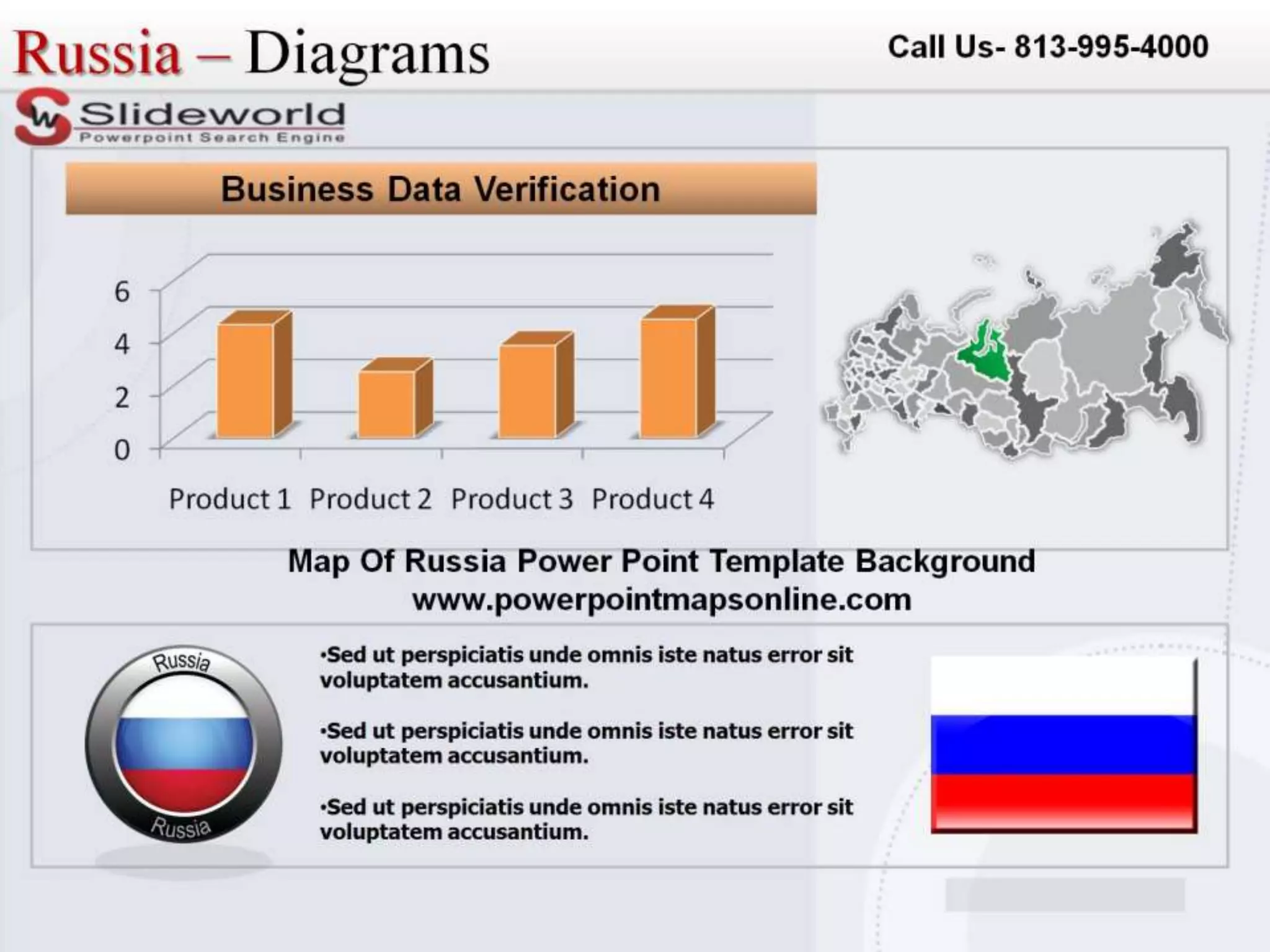 Map Of Russia Powerpoint Template Background | PPTX | Technology ...