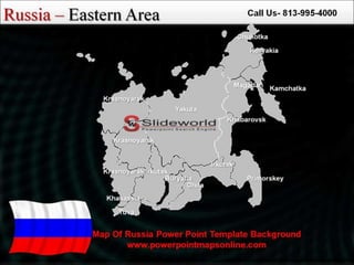 Map Of Russia Powerpoint Template Background | PPTX | Technology ...