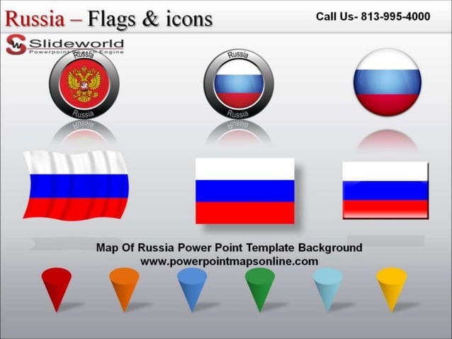 Map Of Russia Powerpoint Template Background | PPTX | Technology ...