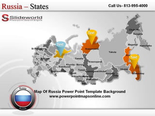 Map Of Russia Powerpoint Template Background | PPTX | Technology ...