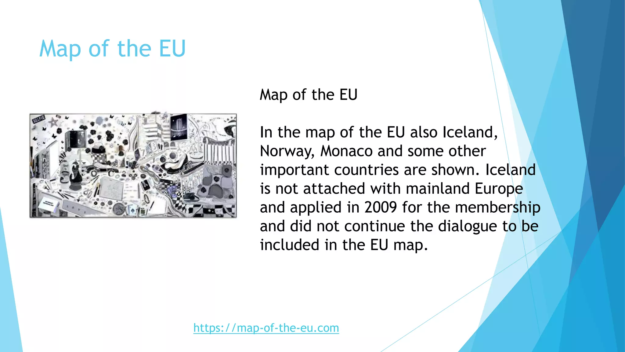Map of the EU | PPTX
