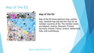 Map of the EU | PPTX