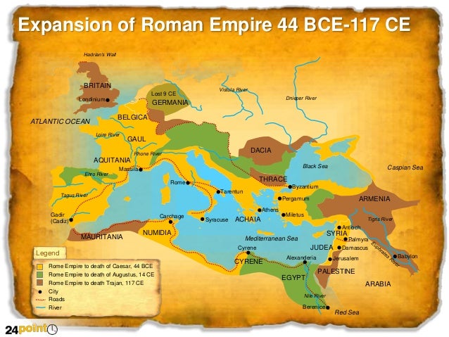 Expansion of Roman Empire