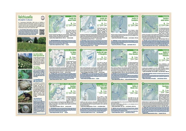 Valchiusella nel cuore: mappa illustrata della Valchiusella | PDF