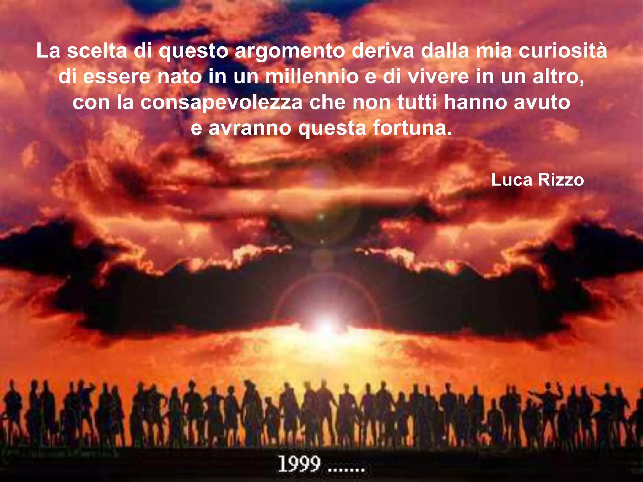 Presentazione Luca Rizzo | PPT