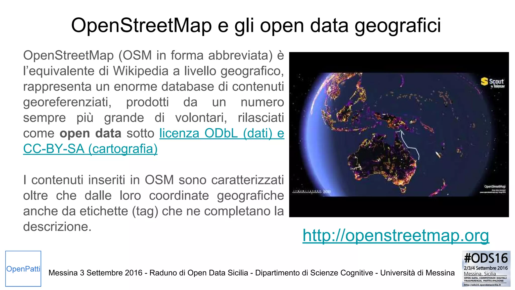 Mappatura della Villa Romana di Patti Marina in OSM | PDF