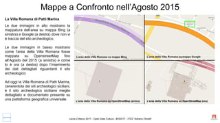 Mappatura in OpenStreetMap di un Sito Archeologico | PPT