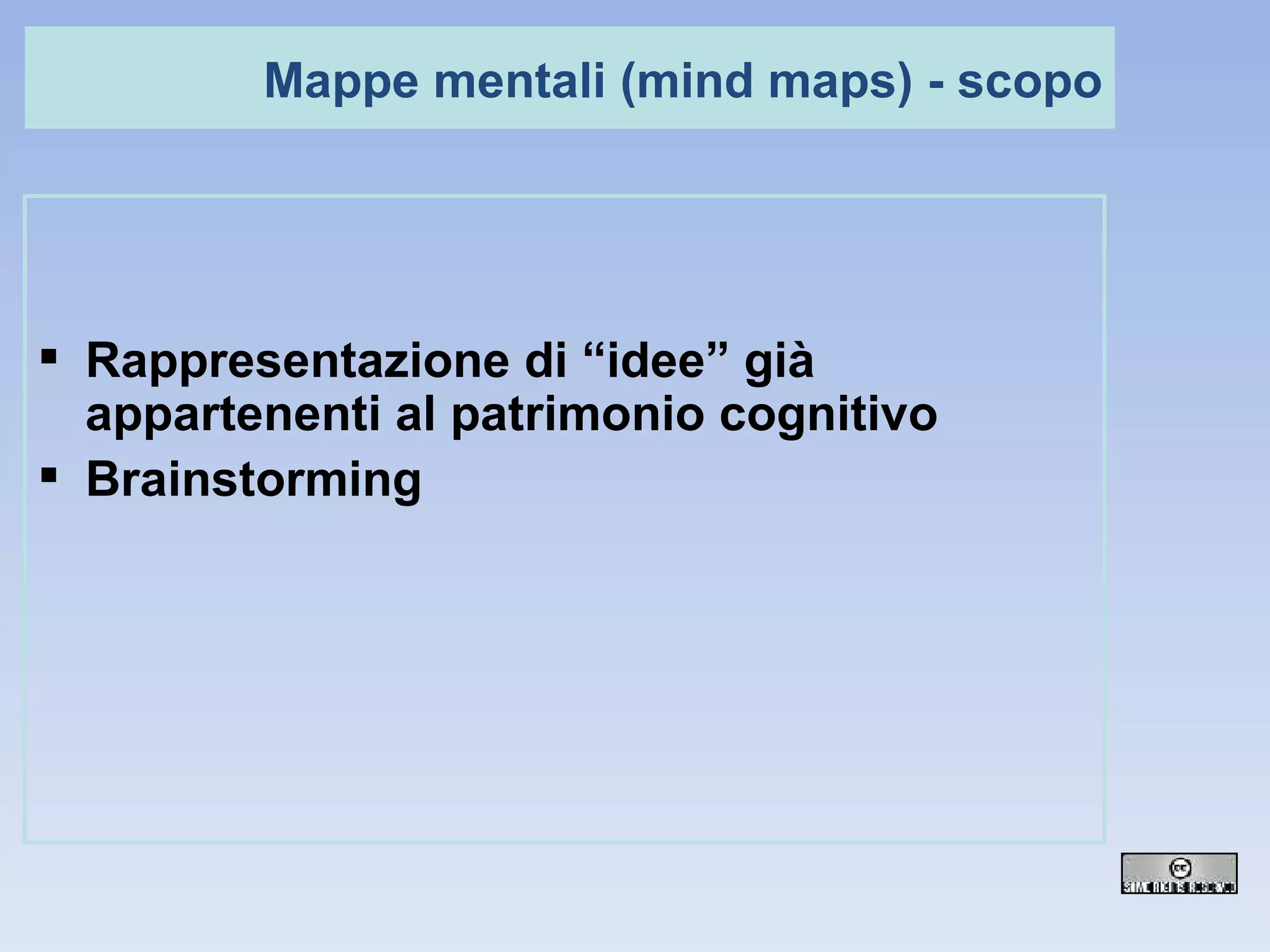 Mappe, schemi, conoscenze | PPT