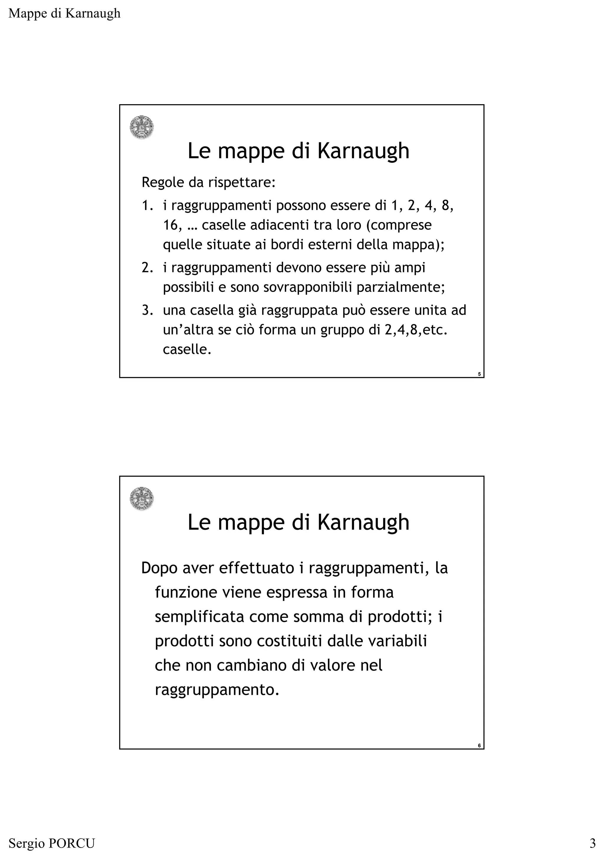Mappe di Karnaugh | PDF