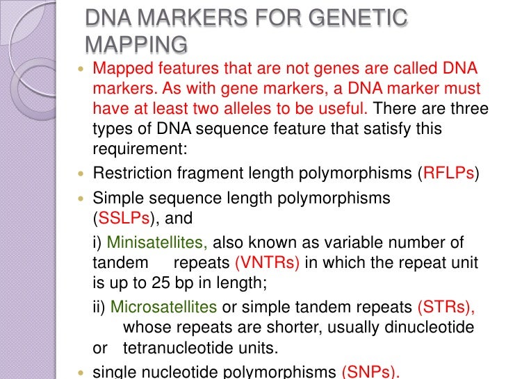 Simple Genetic Map