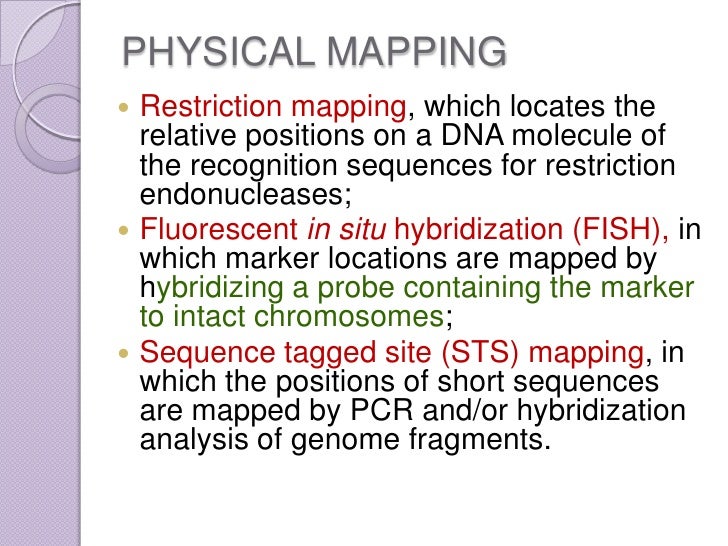 Genome Mapping