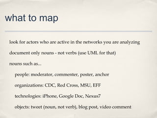 Mapping Experiences with Actor Network Theory | PPT