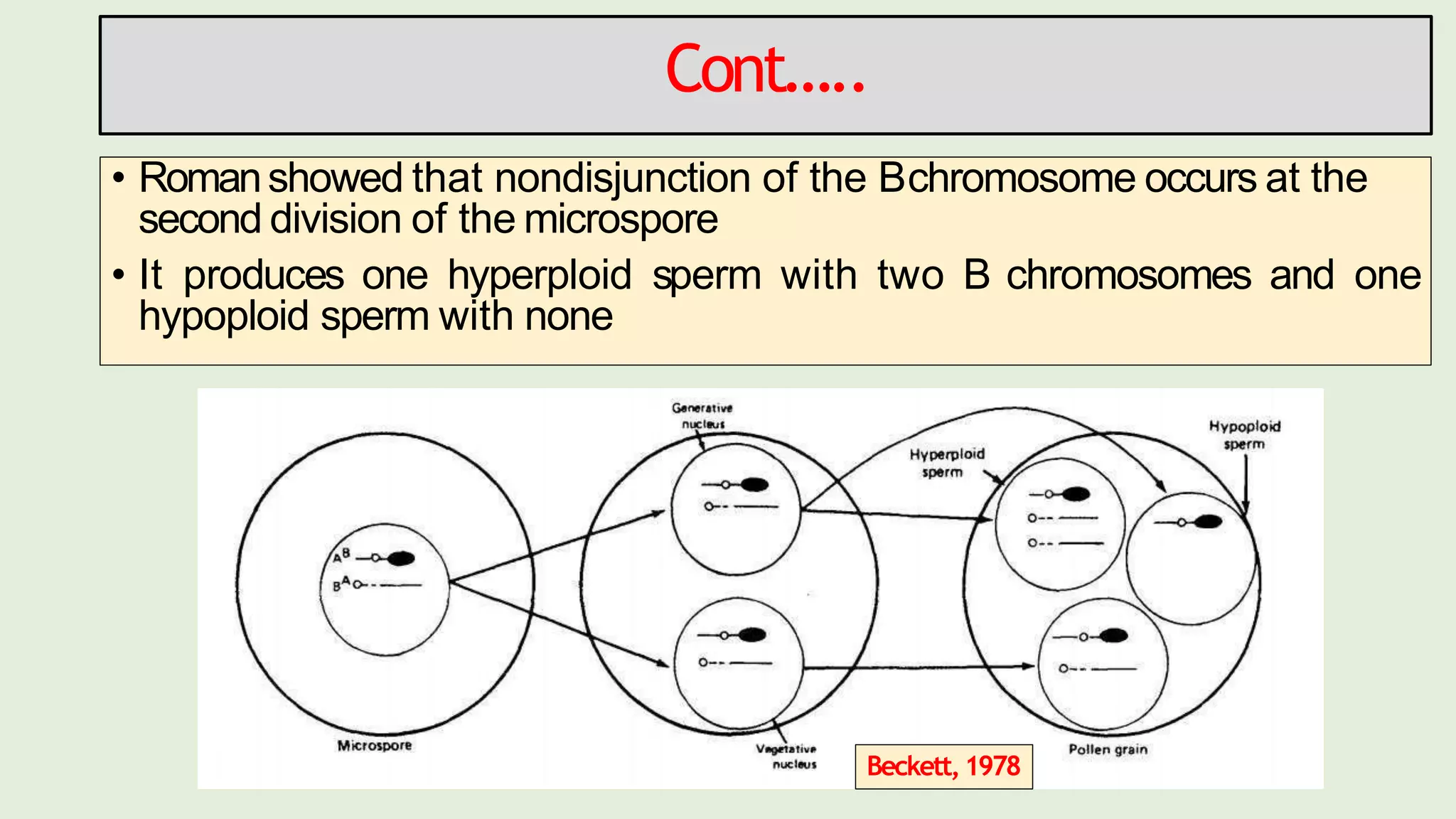 Location and mapping of chromosomes using conventional and cytological ...
