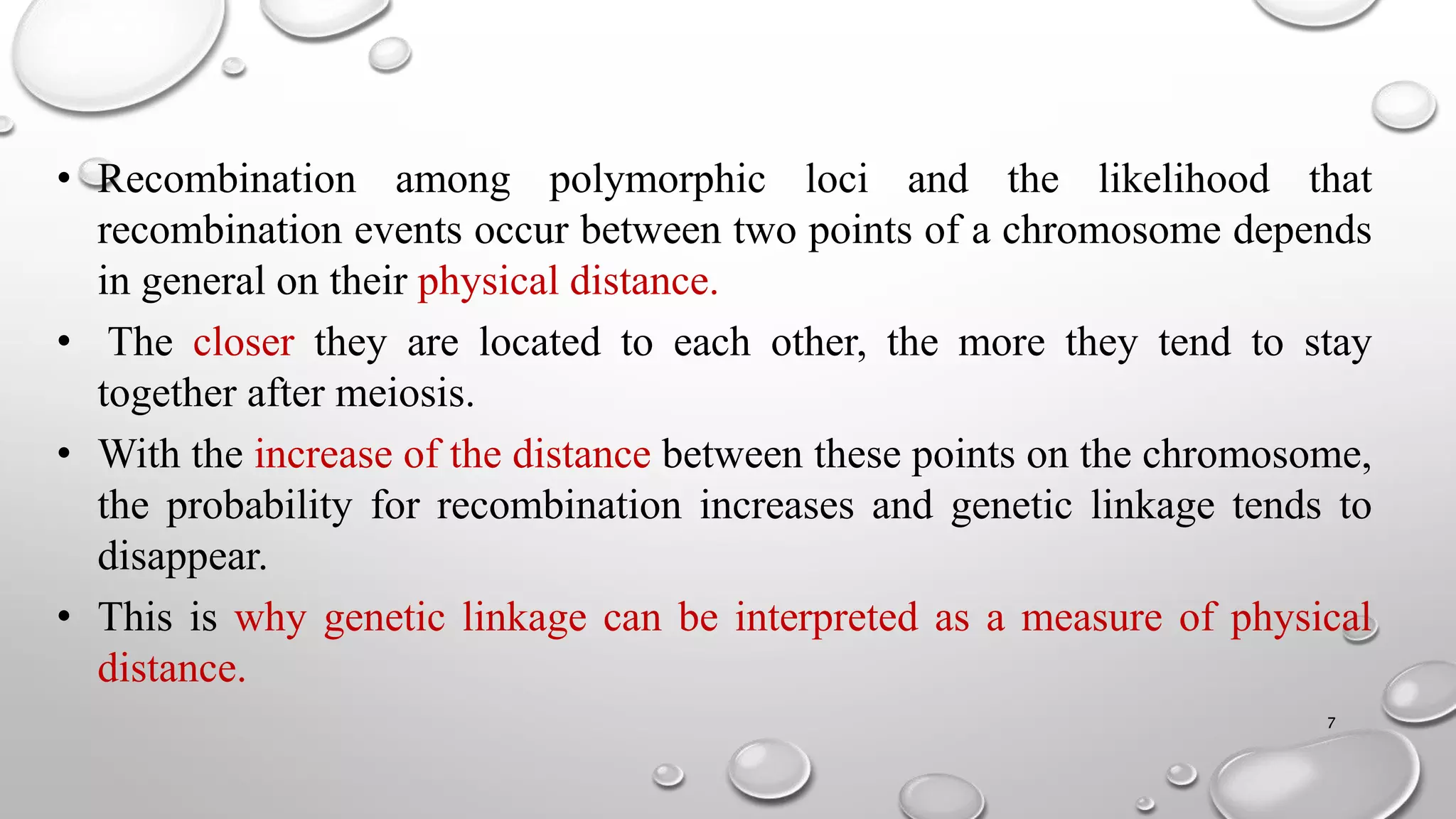 Location and mapping of chromosomes using conventional and cytological ...