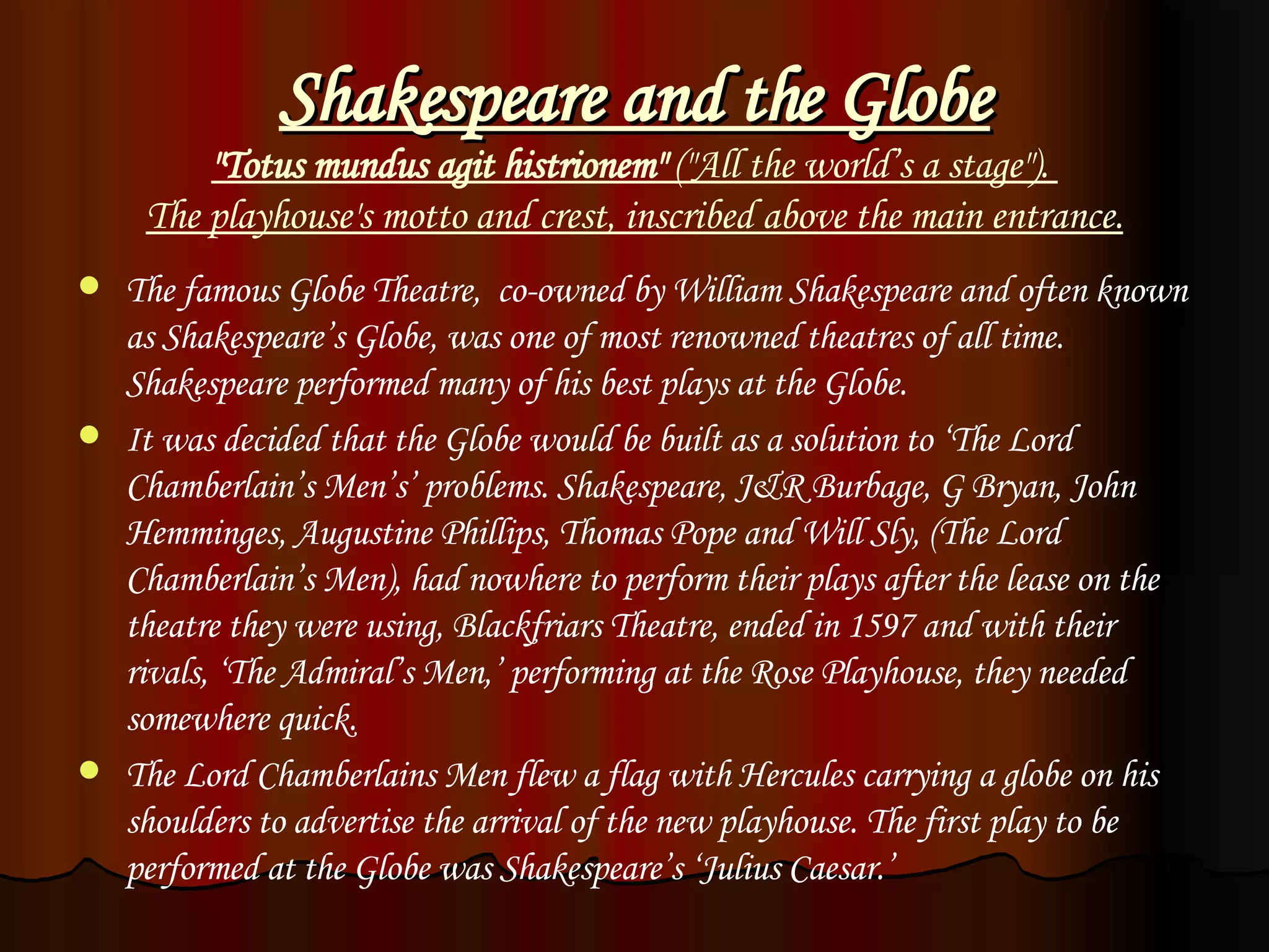 Mapping History; The Globe | PPT