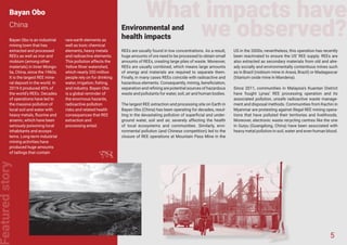 Mapping the Socio-Environmental Impacts and Conflicts of Rare-Earth ...