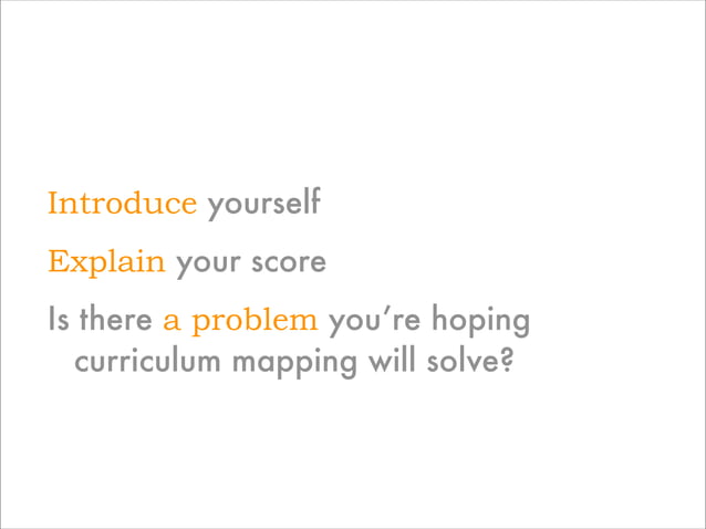 Mapping the Big Picture: Curriculum Mapping and Schools | PDF