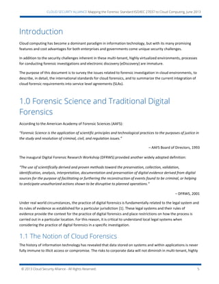 Mapping the-forensic-standard-iso-iec-27037-to-cloud-computing | PDF | Cloud Computing | Internet