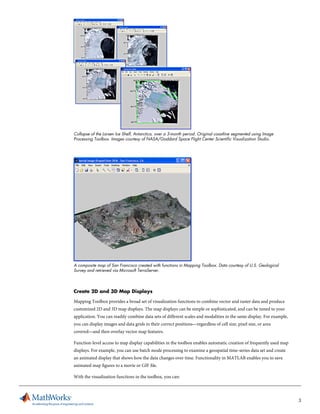 Mapping toolbox | PDF | 3-D Graphics | Computer Software and Applications