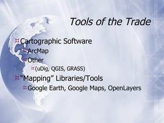 Mapping Your Data 2 | PPT | Geography | Science