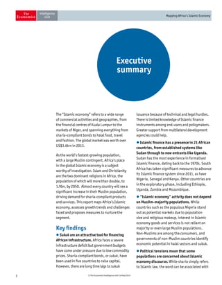 Mapping Africa’s Islamic Economy | PDF | Africa Travel | Travel Locations