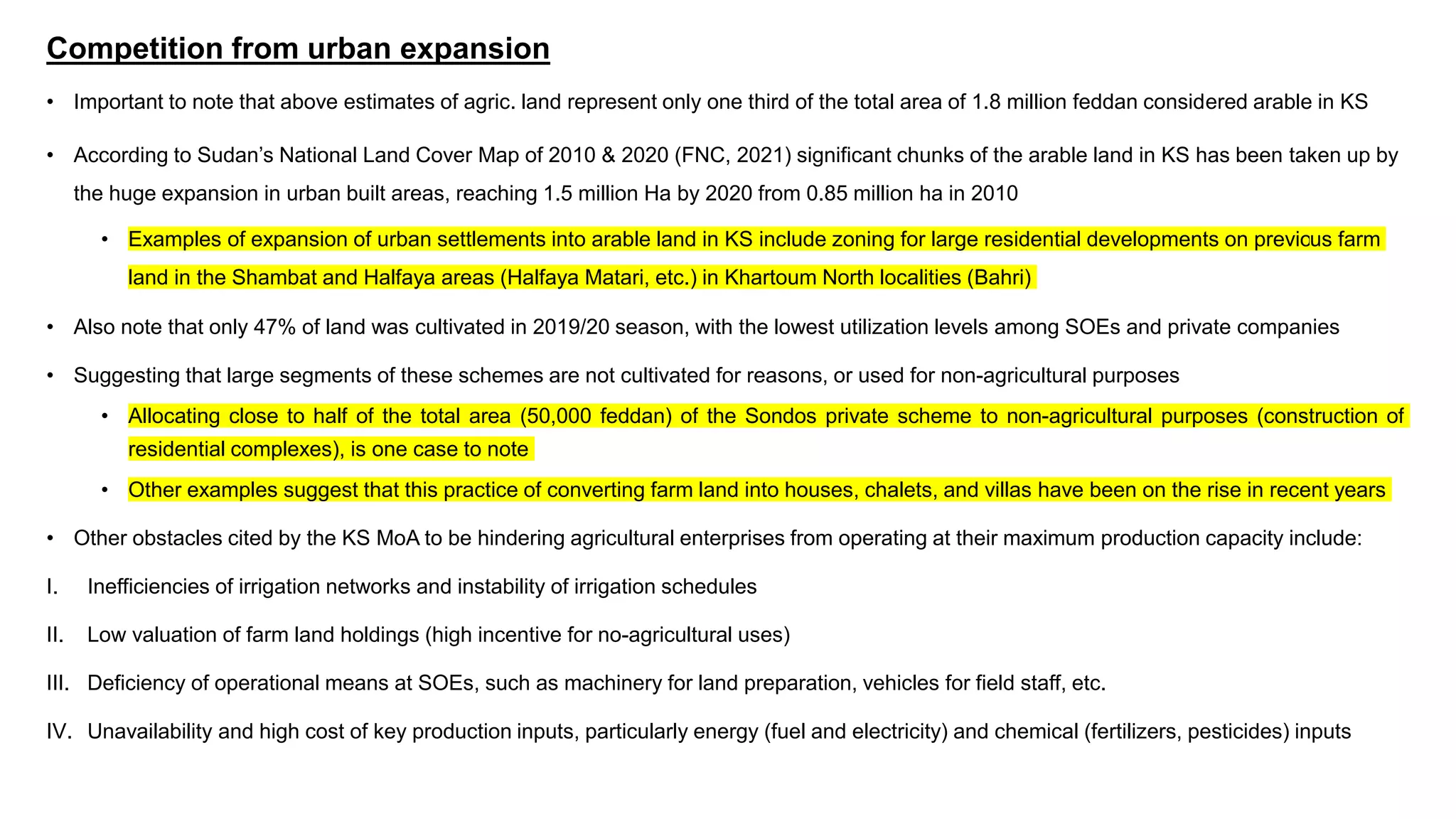 Rachid Hassan - Mapping Agricultural Production and Food Supply in ...