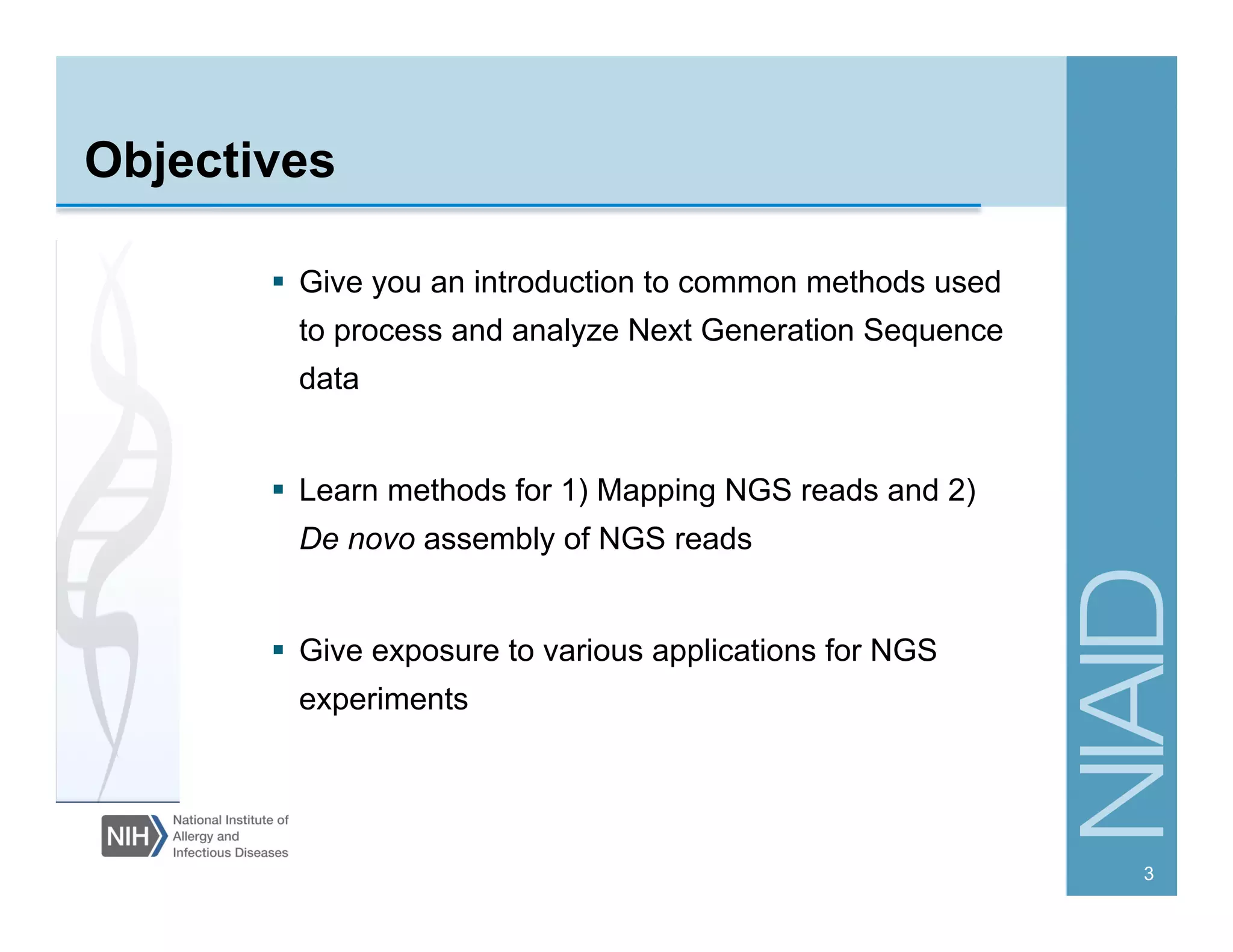 NGS: Mapping and de novo assembly | PDF