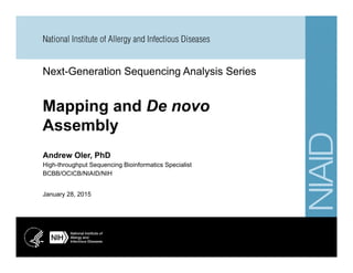 NGS: Mapping and de novo assembly | PDF