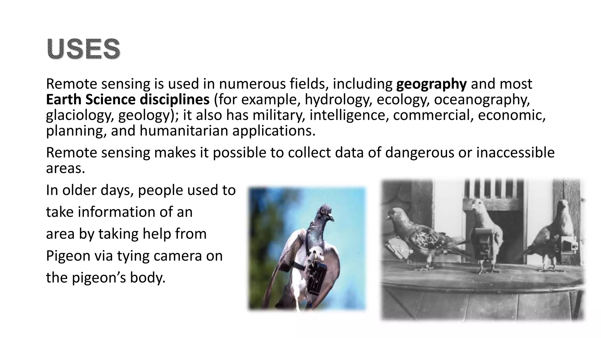 Mapping and remote sensing presentation | PPTX